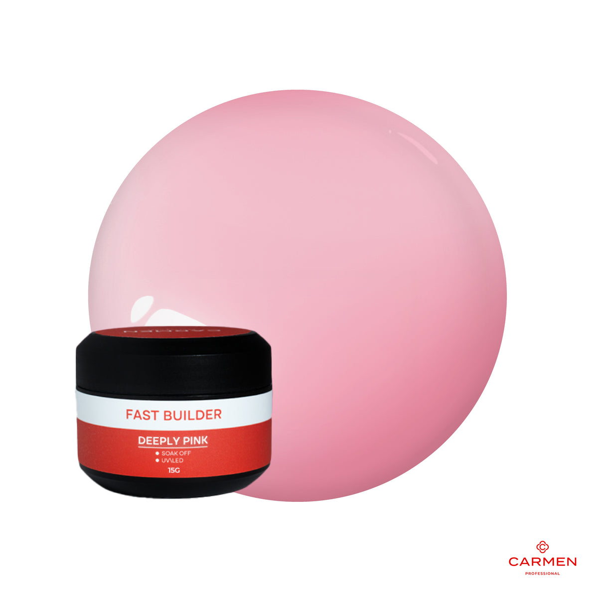 Fast Builder Deeply Pink | Deeply Pink Cream | Carmen Professional ...